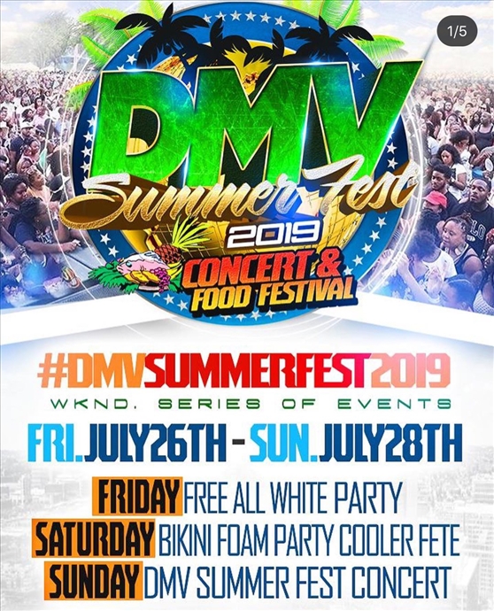 DMV Summer Fest Concert, Washington, DC | VIPSocio